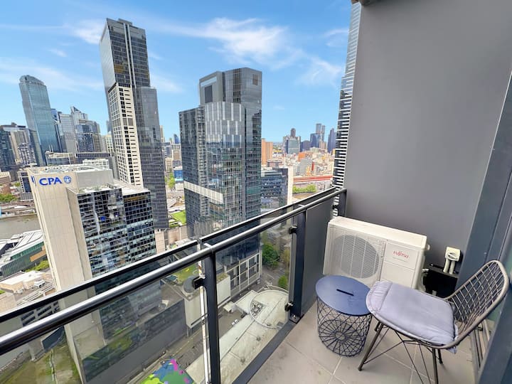 Southbank Grand - Premium 38th Floor Apt W Parking - Melbourne