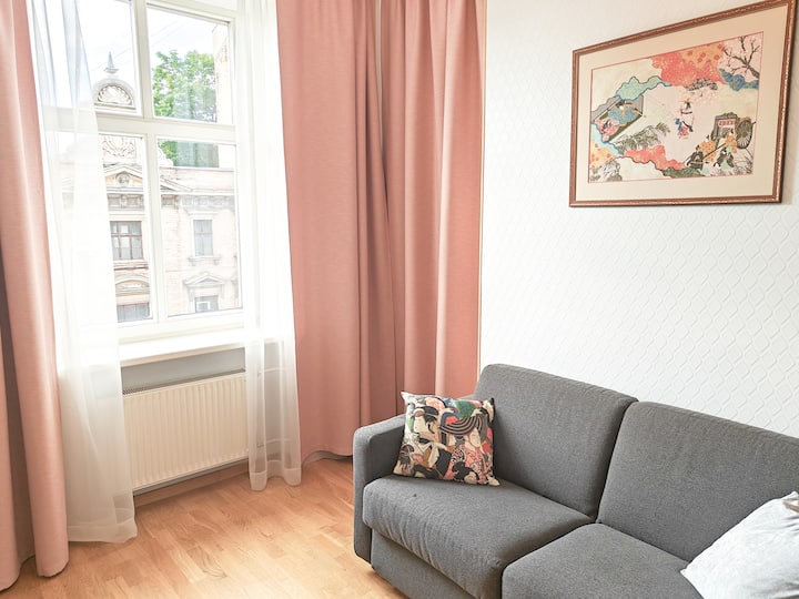 City Heart, 5* Host, Sunlit, Free[p] & Bag Storage - Riga