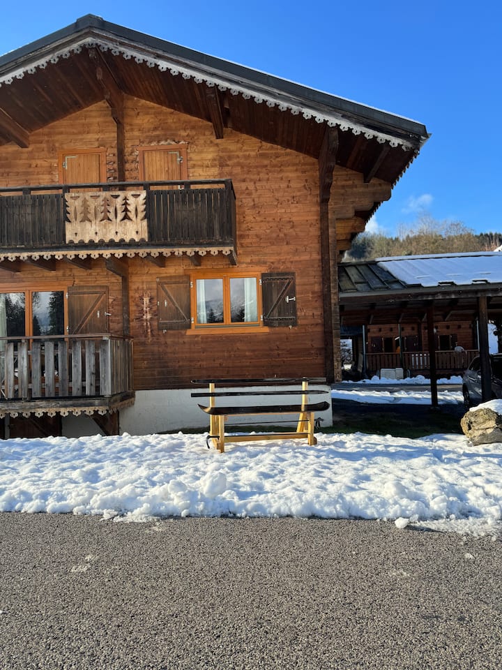 L'orée Du Bois – Piscine, Ski&lac Bleu | Immoclean - Les Carroz d'Arâches