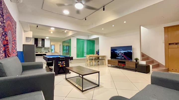 【Permas】pool Table/family Gathering (4br4b) 14 Pax - Masai