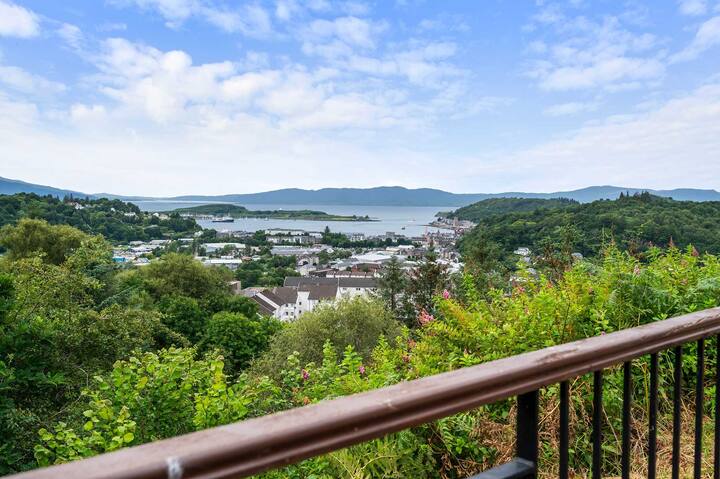 Maison Spacieuse De 4 Chambres Avec Vue Imprenable Sur Oban - Écosse