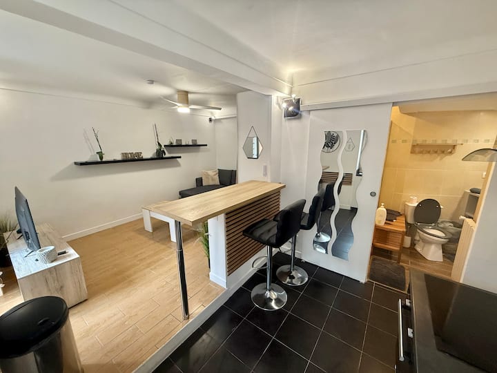 Appartement Cosy Calme Proche Gare - Jean Médecin - Nice