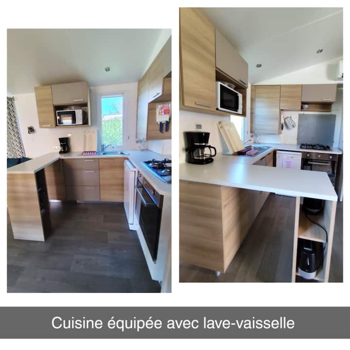 Mobil-home 6/8 Personnes - 40m² - Saint-Pierre-la-Mer