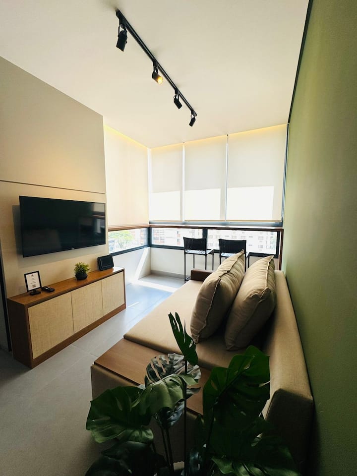 Apartamento Charmoso, Novo E Moderno - Campinas