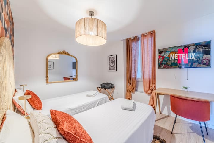 Villa Floréa 4-6p - 2 Salles De Bain 2ch Parking - Roanne