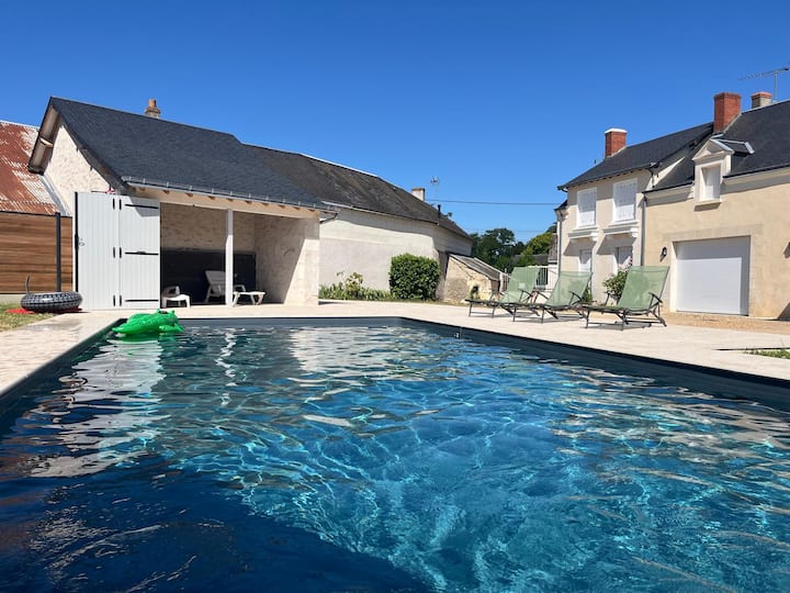 La Longère De Sambin & Sa Piscine Privée - Chaumont-sur-Loire
