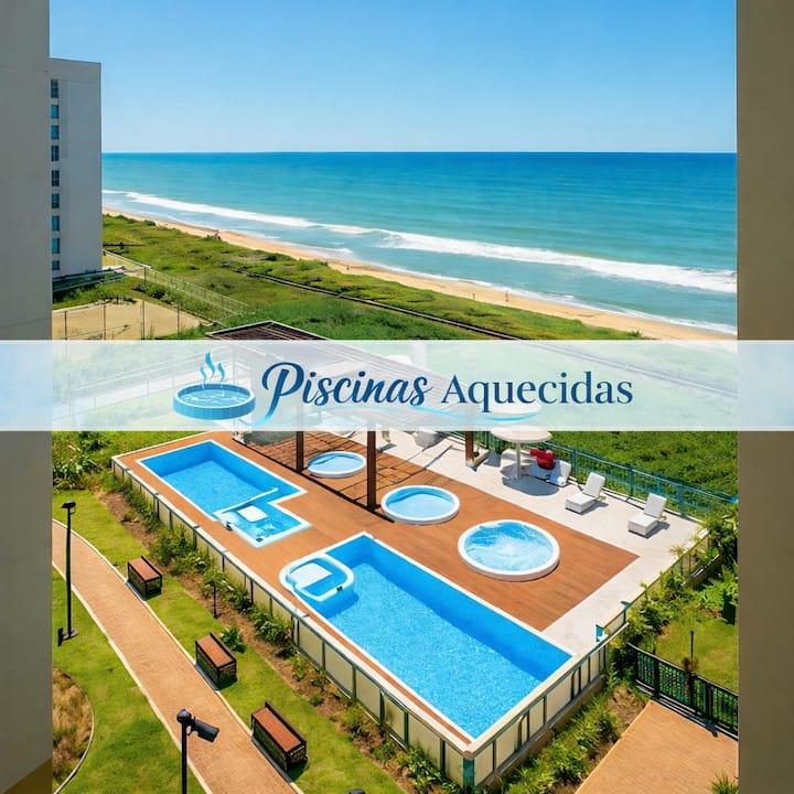Beira-mar • Jacuzzi • Piscina+promoção 06x S/juros - Barra Velha