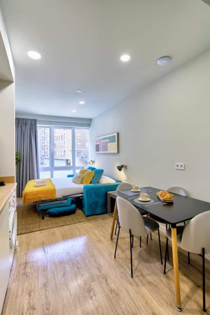 Apartamentos Olivia By Gaiarooms- Estudio Estándar - Baracaldo