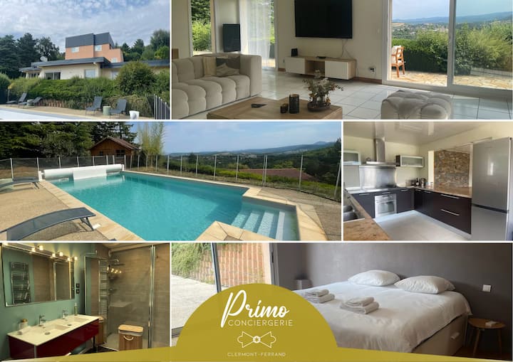 Crème Horizon - Villa By Primo Conciergerie - Volvic