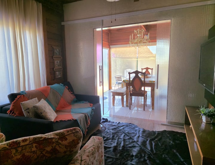 Chalé 21 -Casa Grande, Confortavel Com Piscina - Atibaia