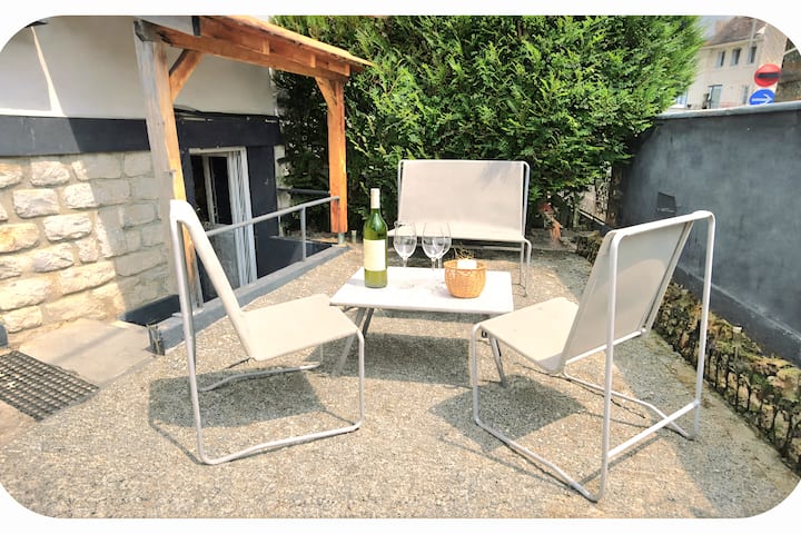 Le Patio De Lourdes, Jardin, Parking Gratuit, Wifi - Adé