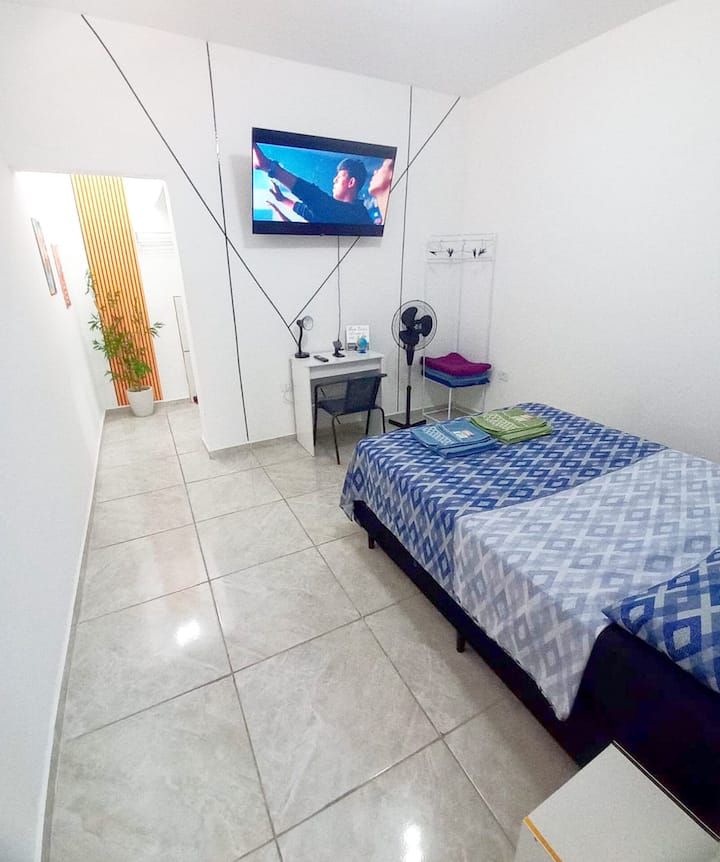 Studio Aconchegante Tv 50 Smart - Sorocaba