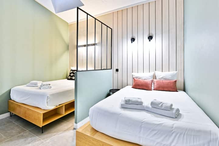 Loft Moderne 2br - Cœur De Paris A/c Portable - Gare de Lyon