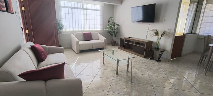 Depa Acogedor En Zona Tranquila - Ica