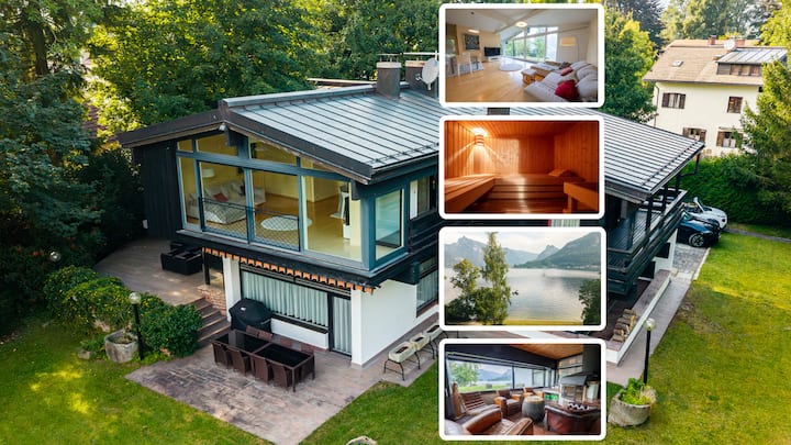 Villa Traunstein | Lakefront | Sauna | Parking - Gmunden