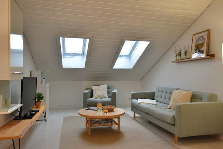 Neu Renoviertes Apartment Mit Rheinblick - Bözen