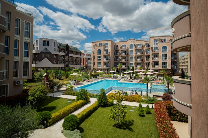 Marea Garden - Studio With Pool By Flat Manager - Nessebar