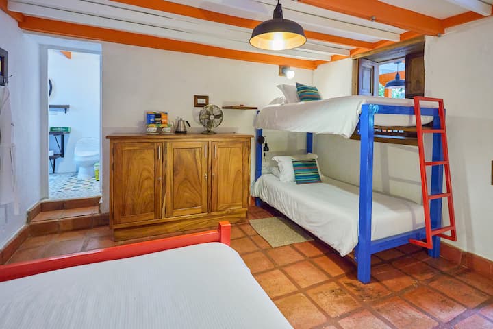Chambre 4 Pers. Chez Producteur De Café - Salgar