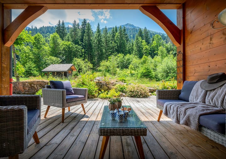 Séjour Pour 10 Avec Sauna Et Jardin - Morzine