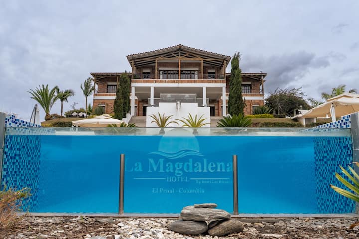 Alojamiento Completo El Peñol-hotel La Magdalena - Guatapé