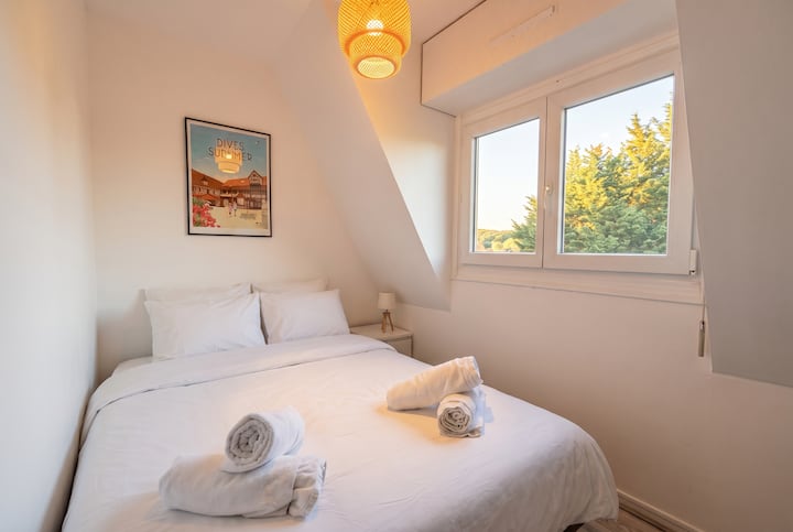 2 Chambres - Tout ÉQuipé, Wifi, 10min De Deauville - Plage de Blonville-sur-Mer