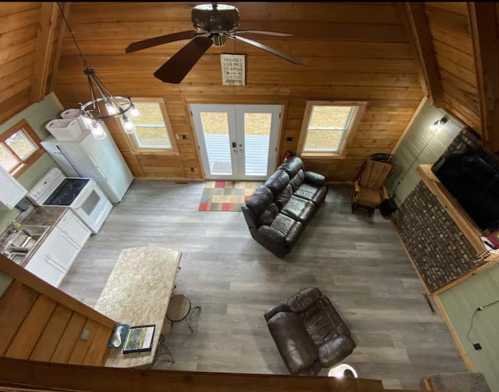 The Blue Bungalow - Winter, WI