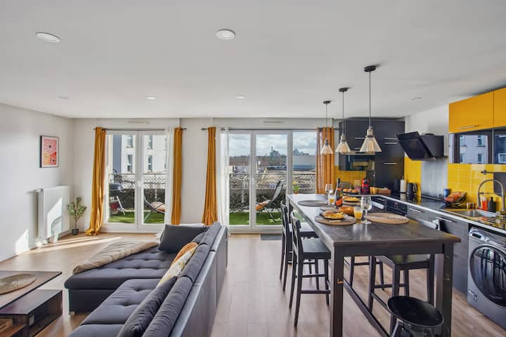 Bel Appartement Moderne Avec Parking Privé - Argenteuil