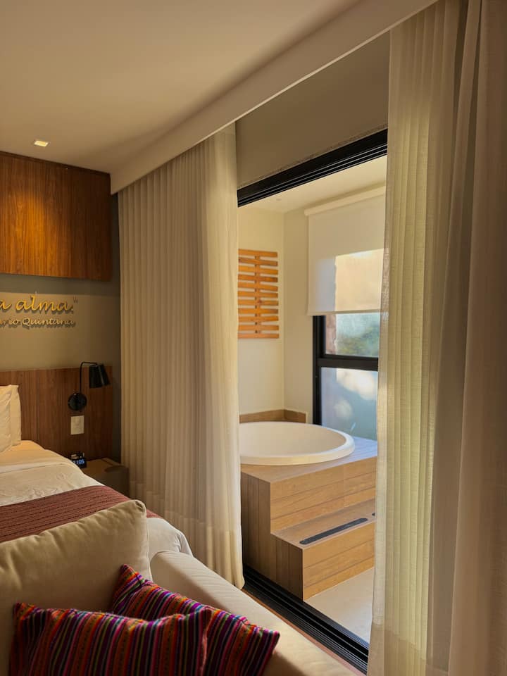 Apto C/ Jacuzzi - Hotel Wanderlust Em 6x S/ Juros - Campos do Jordão