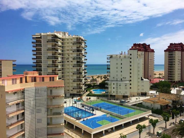 Edificio Pirámide. Playa Gandía - Xeraco