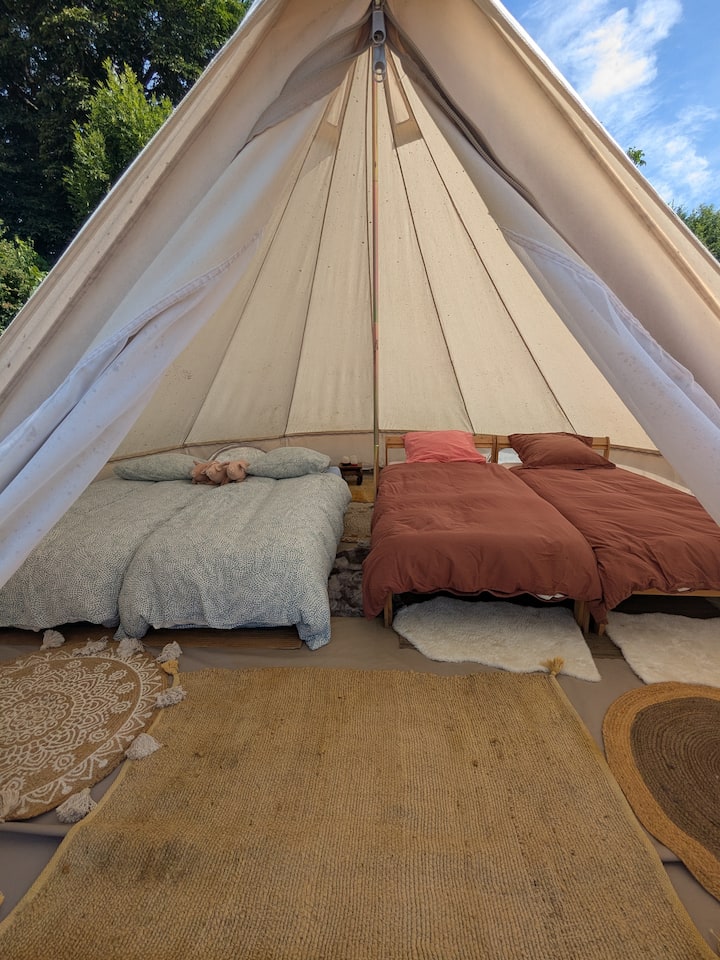 Le Tipi Famille Des Champs - Saint-Maixent-l'École