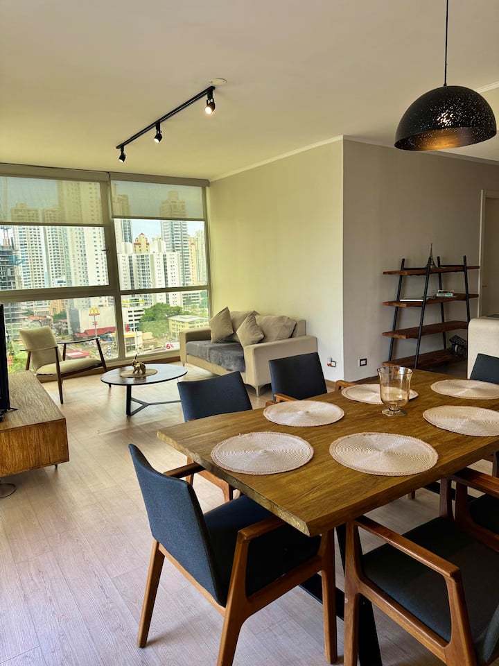 Moderno Apto Coco Del Mar + Pool + Gym + Parking - Panama City