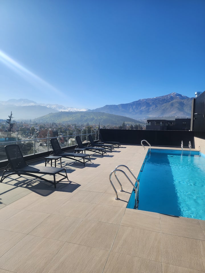 Nuevo Full Equipado 1d Con Estac. En Las Condes - Las Condes