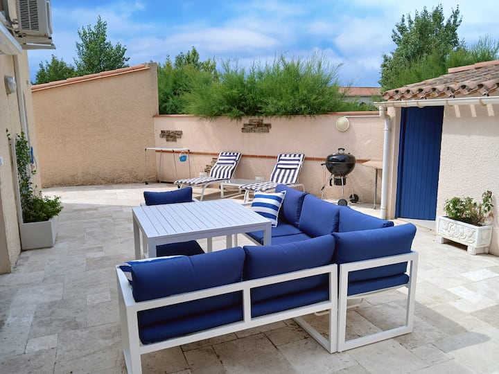 Villa Lina à St Cyprien : Cosy, Plage Et Piscine - Saint-Cyprien