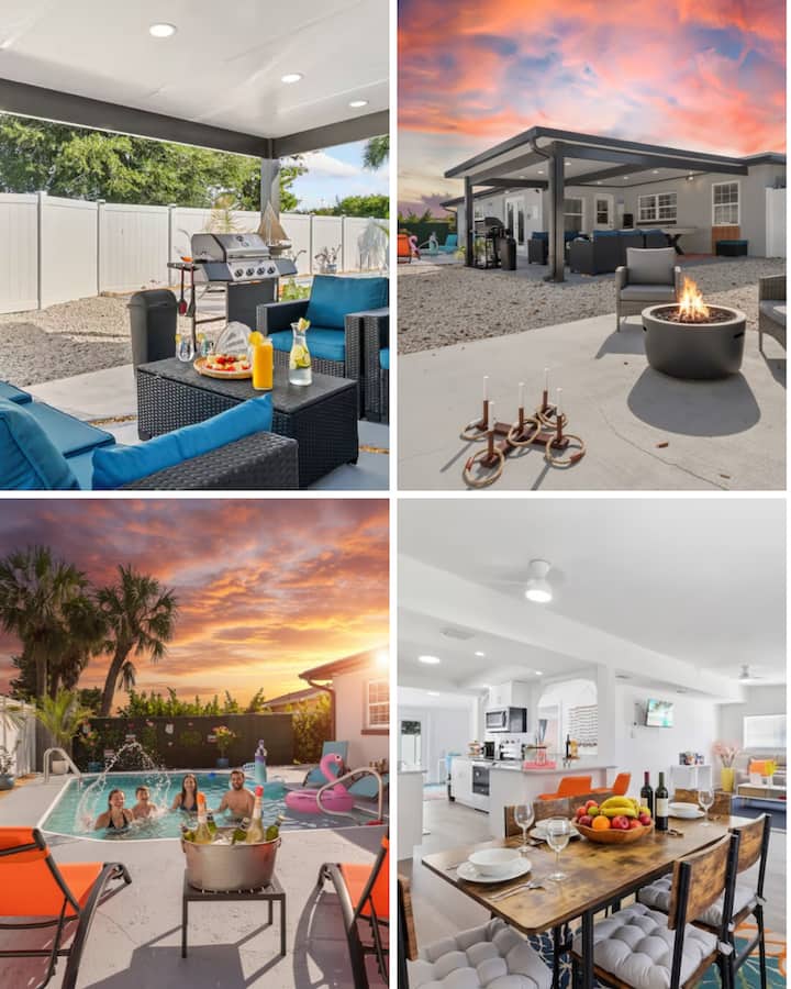Pool/bbq/games/cozy Escape/luxury & Serene Oasis - Port Charlotte, FL