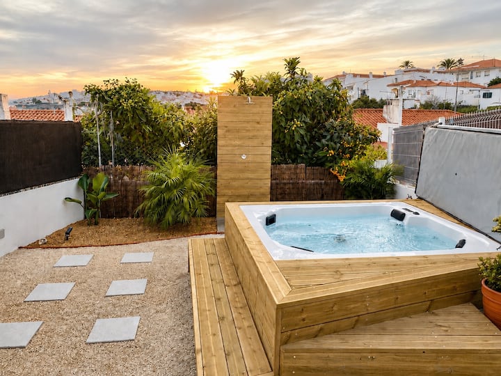 Maison Algarve & Jacuzzi Au Coucher Du Soleil - Albufeira