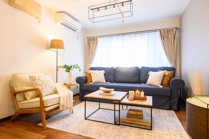 [Spacious And Stylish Suite] 9-minute Walk To The Subway/within Walking Distance Of The Susukino Area/2 King-size Beds - 札幌市