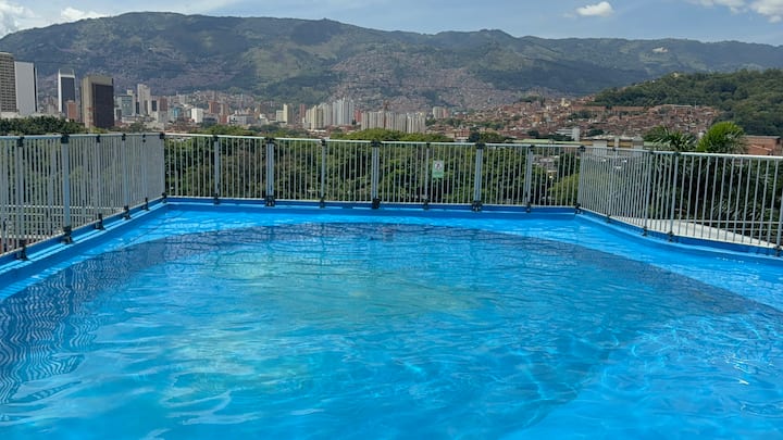 Vistas De Infarto: Loft Al Pie Del Cerro Nutibara - Medellin, Antioquia, Colombia