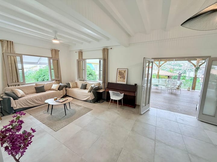 Villa Mamina T3 Piscine Privée Boulodrome Rooftop - Martinique