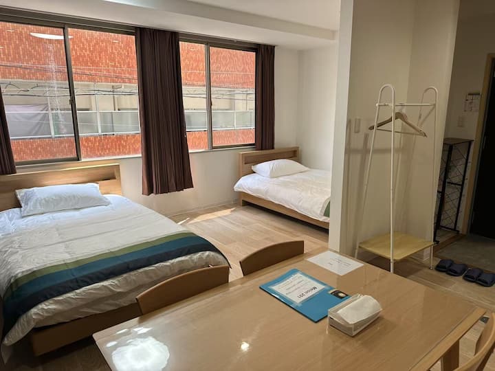 201 Melon Home|難波日本橋 徒歩10分｜黒門市場 徒歩5分|心斎橋 1駅｜広いお部屋 - 道頓堀