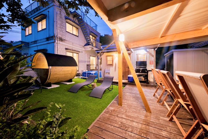 Dog-friendly Villa With Firepit&sauna, 5 Min Beach - Shimoda