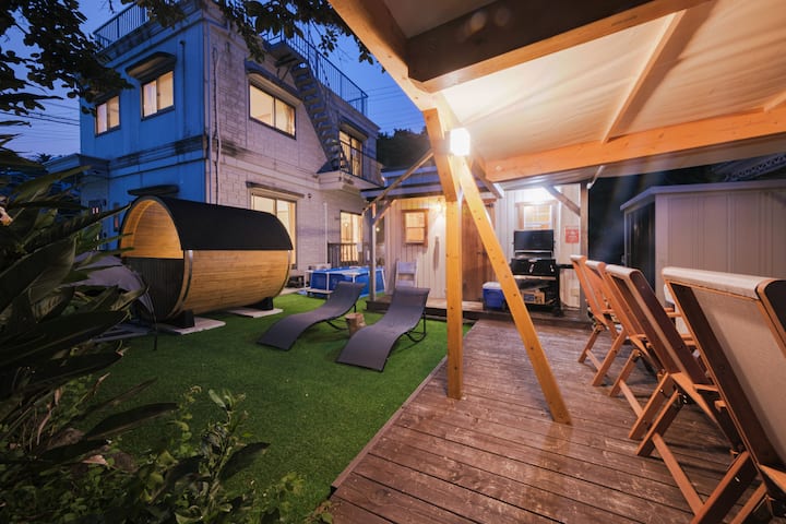 Dog-friendly Villa With Firepit&sauna, 5 Min Beach - Japan