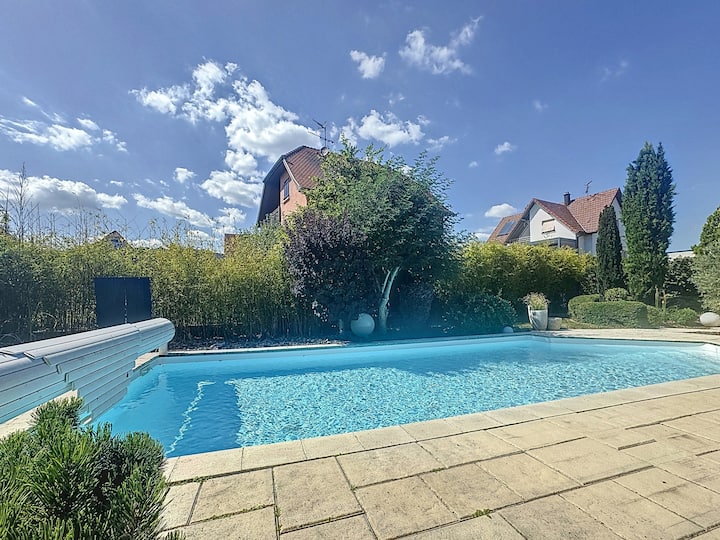 Vogelgarten : Villa (10 Pers) Cheminée & Piscine - Alsacia