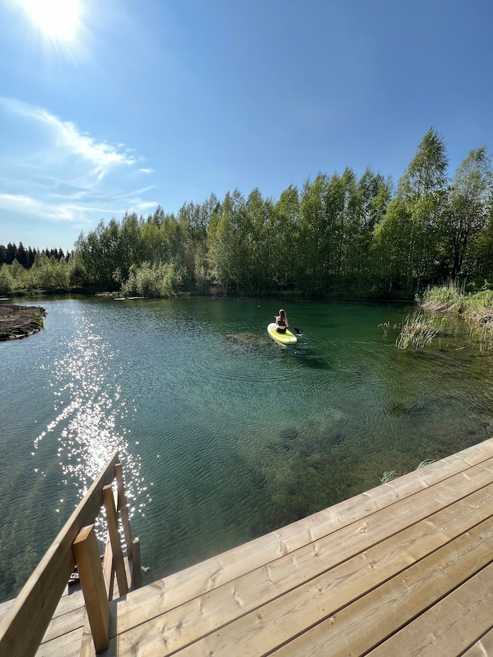 Saunamökki Omalla Lammella - Laihia
