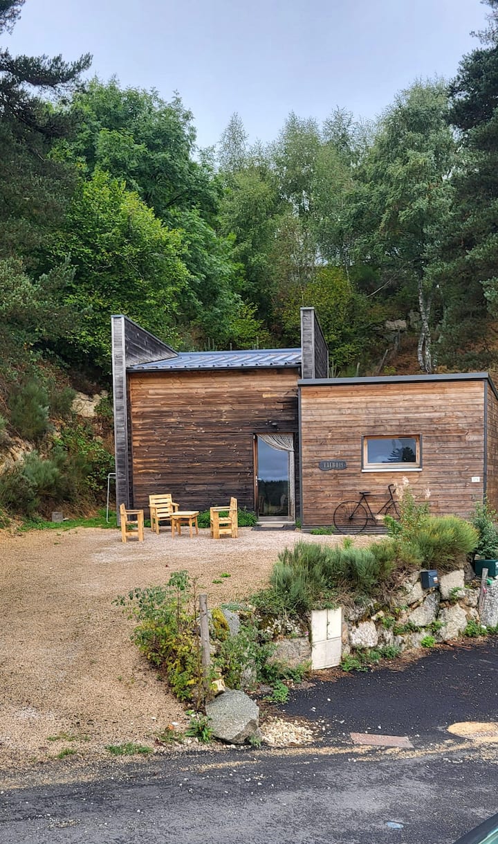 Maison Bois En Aubrac - Lac du Moulinet