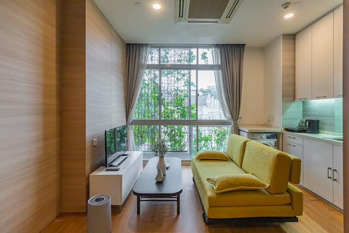 Deluxe 1-bedroom Serviced Apartment - Singapore