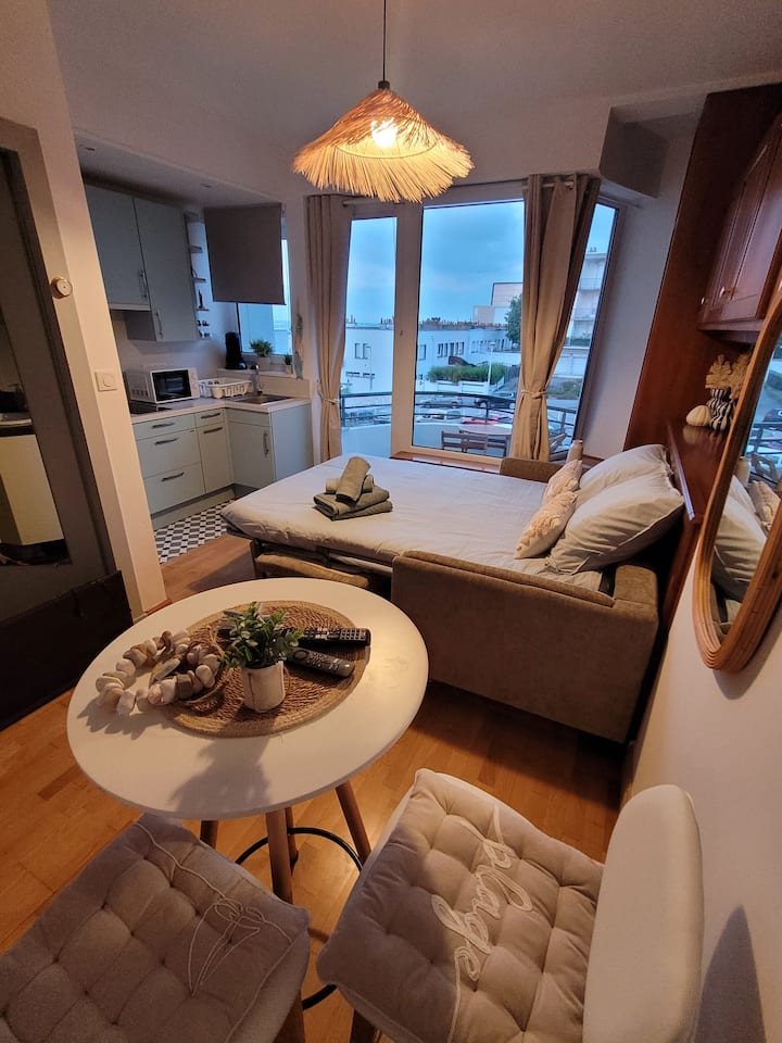 Studio L'îlot Bleu Vue Mer - Malo