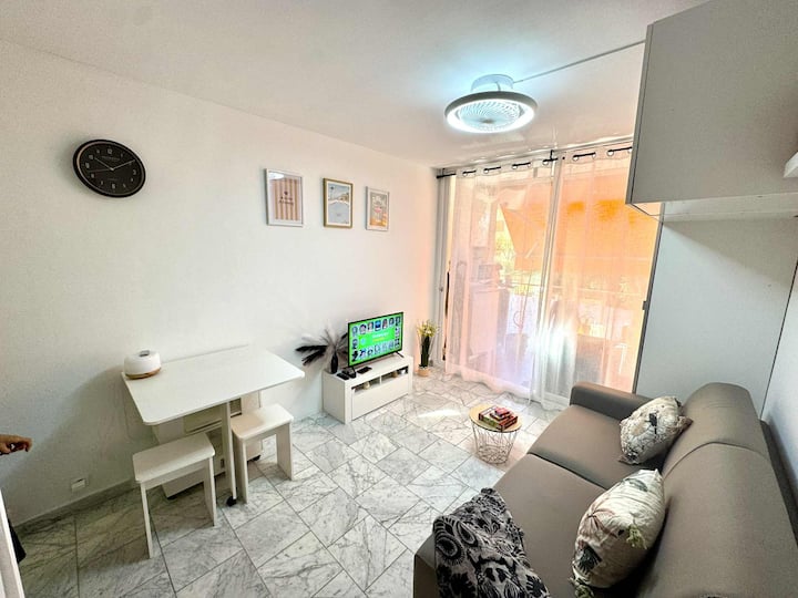 Charmant Studio à 2 Pas De La Mer Et Du Train - Roquebrune-Cap-Martin
