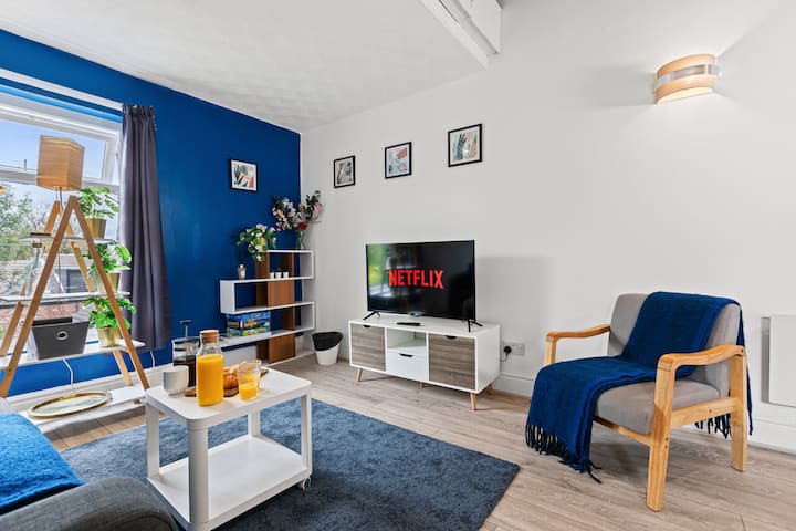 Cozy 2br Mcr City Apt |Christie Hosp|free Parking - Manchester