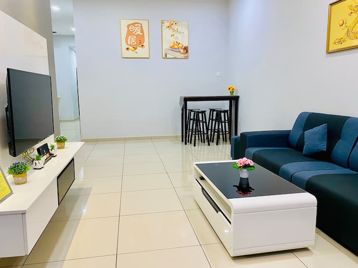 Casa Warm~cozy 4br For 10 Guests Near Batu Pahat - Batu Pahat