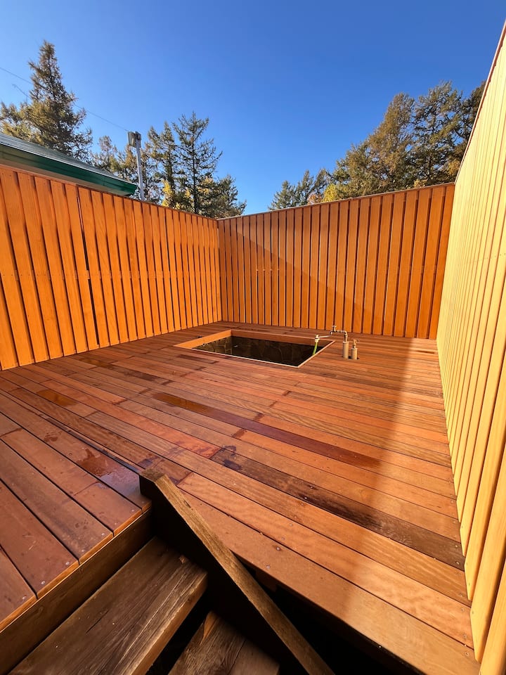 Private Log Cabin With Open-air Hot Spring Bath - Hokkaido